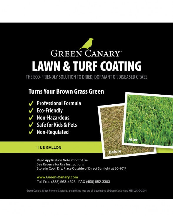 Green Canary Grass Colorant (1 Gallon)